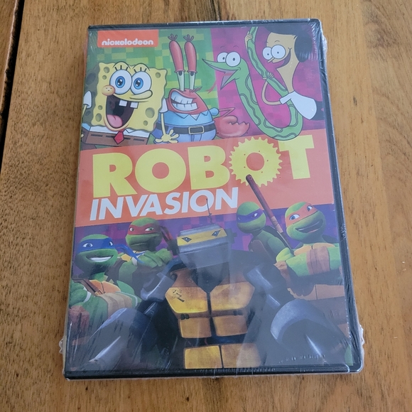 Nickelodeon | Media | Nickelodeon Robot Invasiondvd Brand New Sealed ...